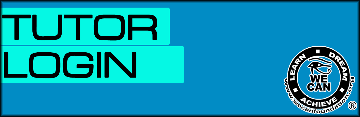 WE CAN TUTOR LOGIN
